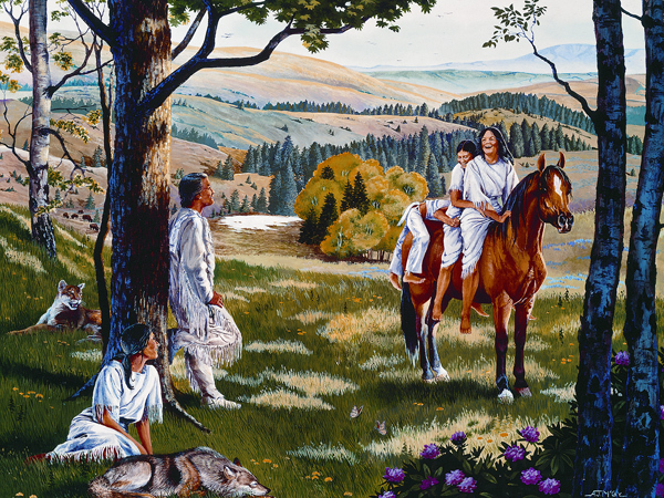 A Country With No Fences: Heaven - Native New Day | Bibleschools